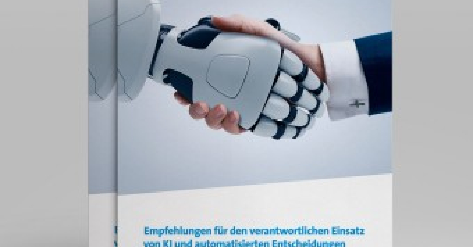 Empfehlungen für den verantwortlichen Einsatz von KI und ... Empfehlungen für den verantwortlichen Einsatz von KI und ...